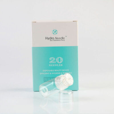Hydra 20 Pins Derma Roller With bottle Skin Therapy Auto Serum Infusion ...