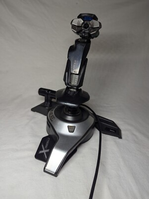 Mad Catz Saitek Cyborg X Stick F.L.Y. 5 Flight Stick Joystick For PC ...