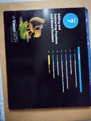 ENVISION MATH GRADE 6 TEACHER'S EDITION TOPIC 7: ADDING & subtracting ...