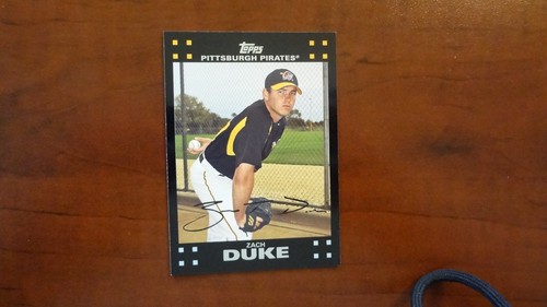 2007 TOPPS # 164 ZACH DUKE BASEBALL CARD | eBay
