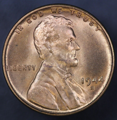 1944 S LINCOLN CENT- FRESH FROM ORIGINAL COLLECTION-LOT 7169 | eBay