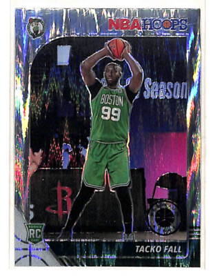 2019-20 Hoops Premium Stock #240 Tacko Fall FLASH rookie card Celtics ...