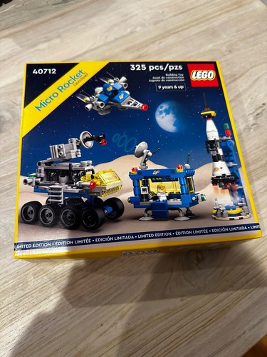 NEW LEGO MICRO ROCKET LAUNCHPAD SET 40712 space spacebaby minifig gwp ...