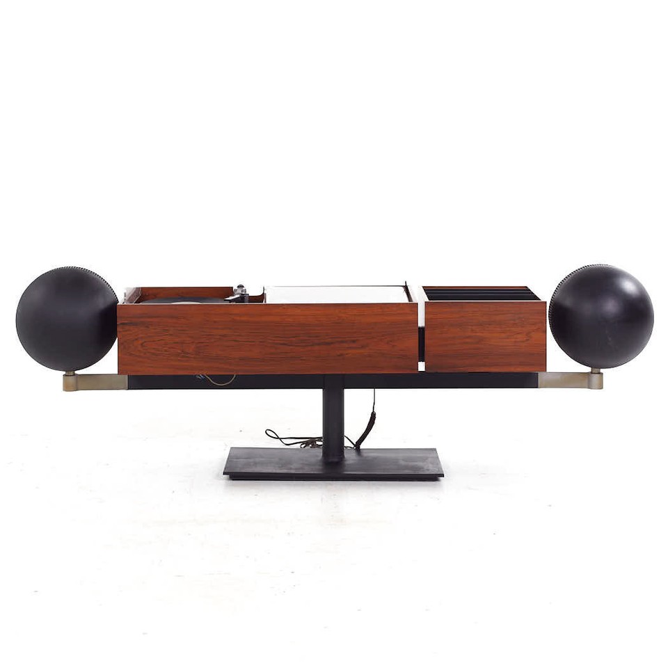 Clairtone Project G2 Mid Century Rosewood and Chrome Stereo Turntable | eBay