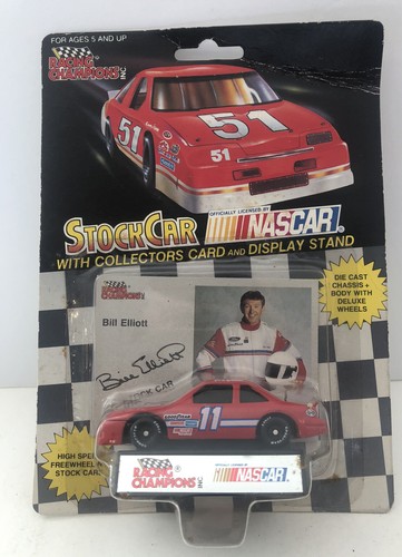 Nascar Racing Champions Bill Elliott #11 1991 Stock Car 1/64 Scale ...