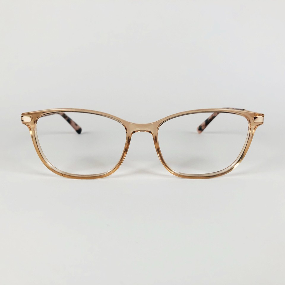 SPECSAVERS eyeglasses CLEAR BROWN SQUARE glasses frame MOD: AIDEEN+ ...