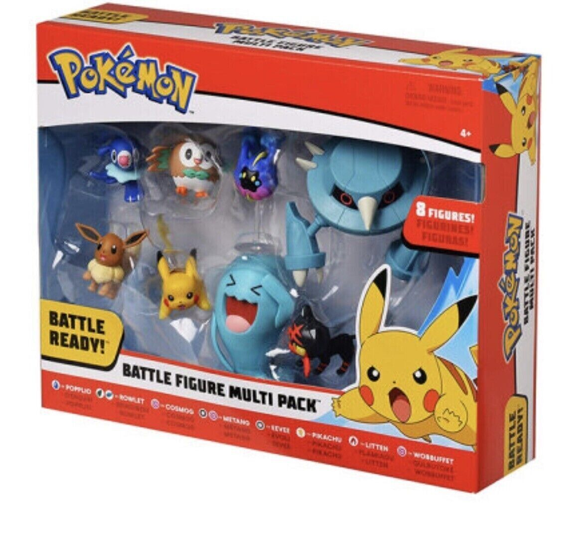 Pokémon Battle Ready Mini Figure 8-Piece Set for sale online | eBay UK
