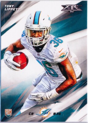 Tony Lippett 2015 Topps Fire Football #37 Miami Dolphins ROOKIE | eBay