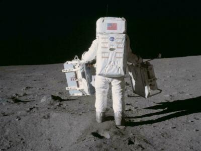 APOLLO 12 MOON LANDING GLOSSY POSTER PICTURE PHOTO PRINT experiments ...