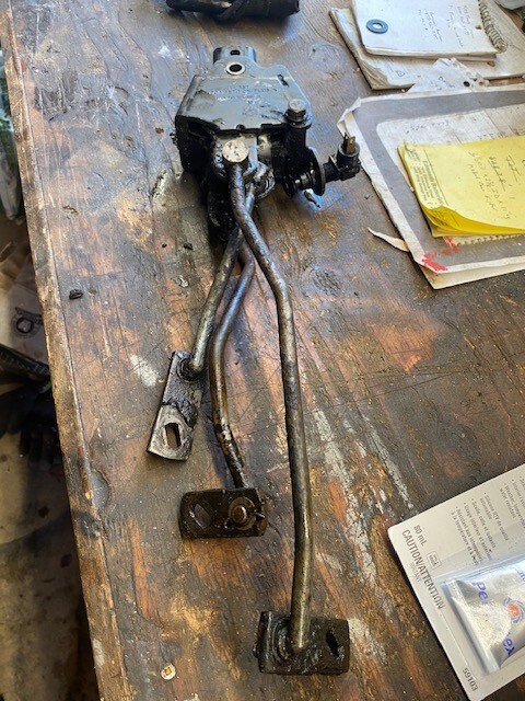 1971-74 AMC Javelin AMX Factory Hurst 4 Speed Shifter Assembly With ...