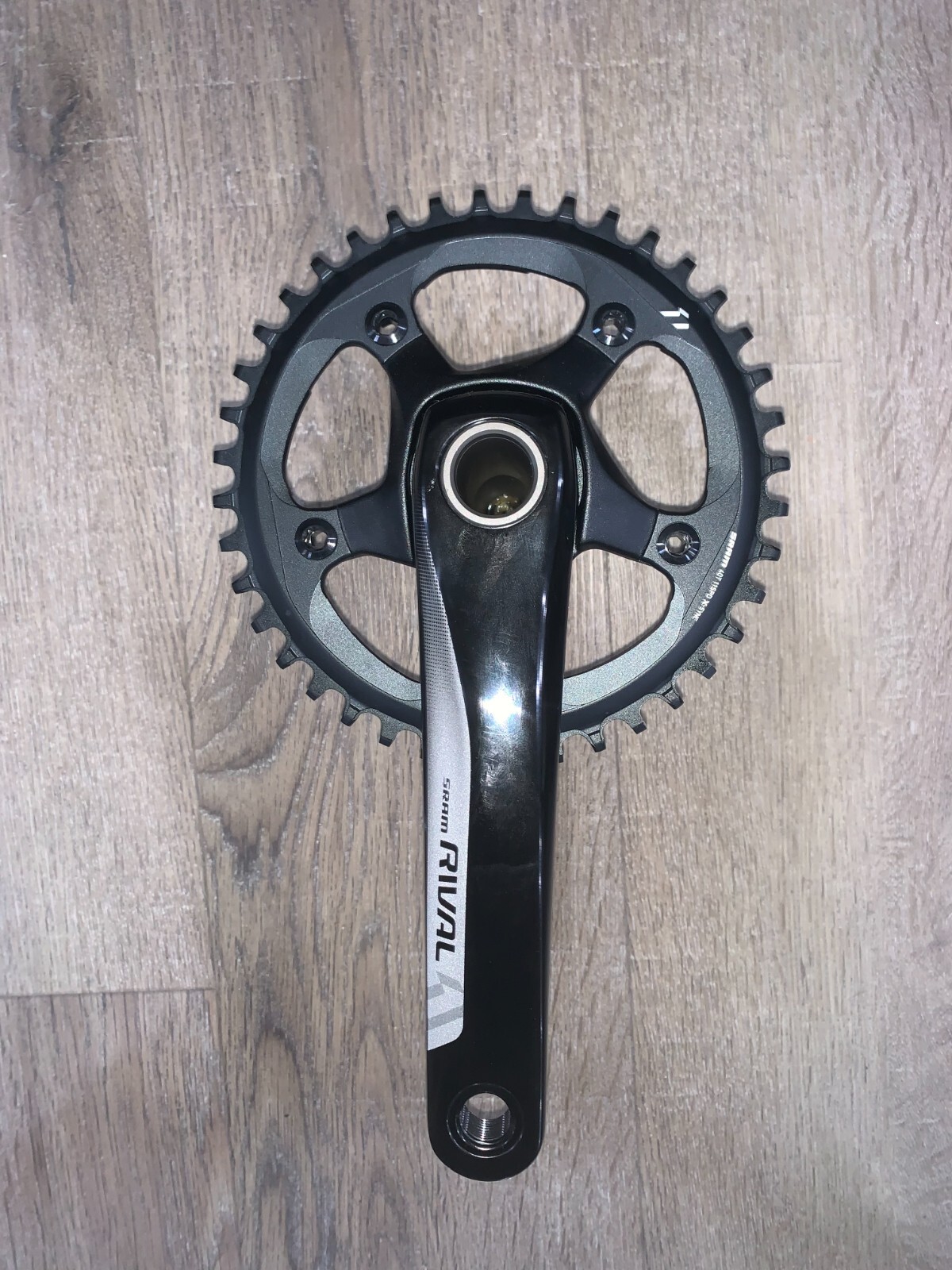 Sram Rival 1 Crankset- 175mm, 40T X-Sync SRAM Rival One Chainring 11SPD ...