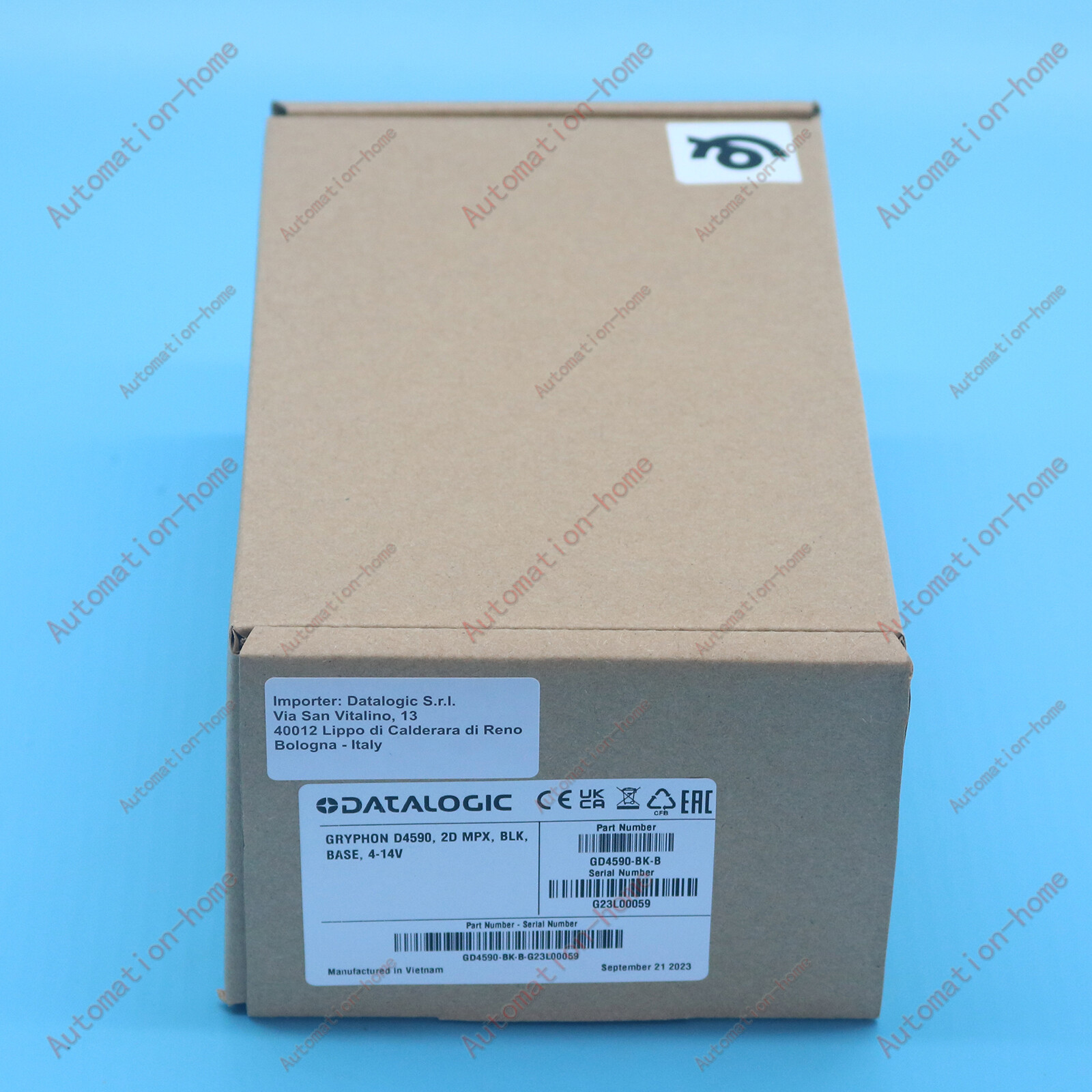 Datalogic Gryphon GD4590-BK-B 1D 2D Handheld Barcode Scanner Reader ...