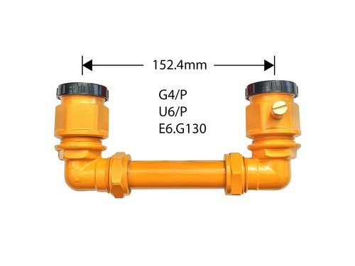 U6 Gas Meter Bypass Bridge Tool Suitable for Britsh Natural Gas or LPG ...