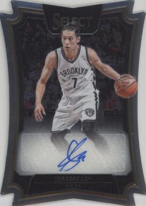 2016-17 Panini Select - Die-Cut Autographs Jeremy Lin #59 /49 (AU) for ...