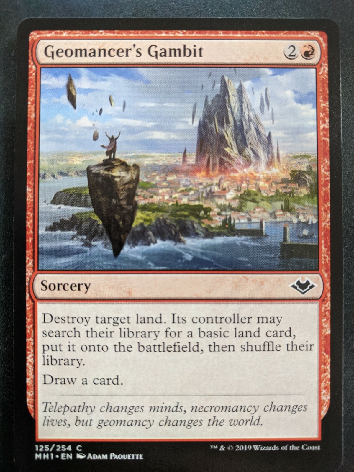 MTG Geomancer's Gambit Modern Horizons MH1 Mint/NM *pack fresh* | eBay ...