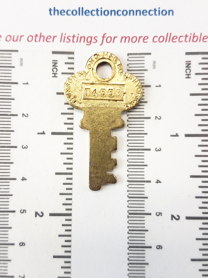 Vtg Key LONG T4553 For Atkinson & Long Locks Everlasting Trunk ...