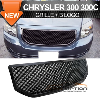 Fits 06-12 Dodge Caliber Front Hood Bumper Grill Grille Mesh Style ...