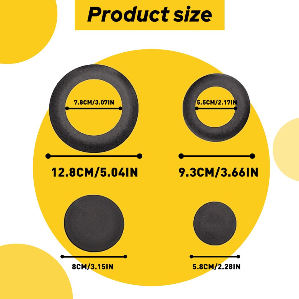 Fit 2011-2023 Ford Super Duty 5th Wheel Puck Hitch Cover Plug Trim Ring ...