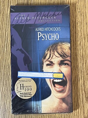 RARE-1999-Blockbuster Price Label-VHS NEW Psycho Alfred Hitchcock ...