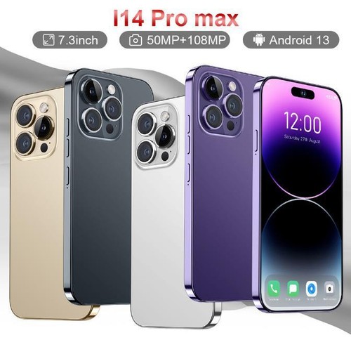 NEW i14 Pro Max Unlocked Android 16+1TB Dual SIM 5G GSM+WCDMA Cheap ...