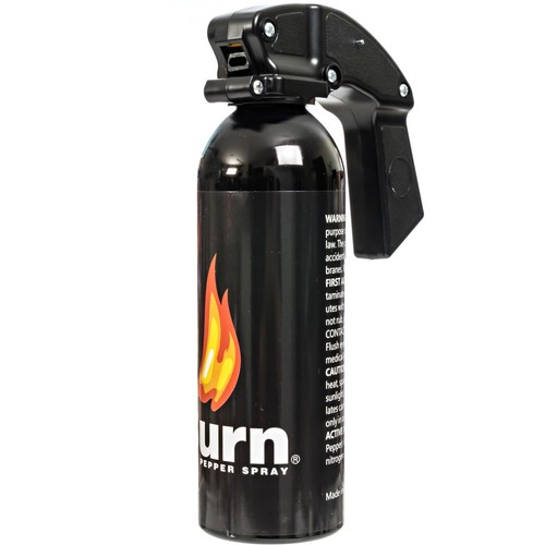 Burn Pepper Spray 20 fl oz Heavy Duty Home Self Defense Security Fogger ...