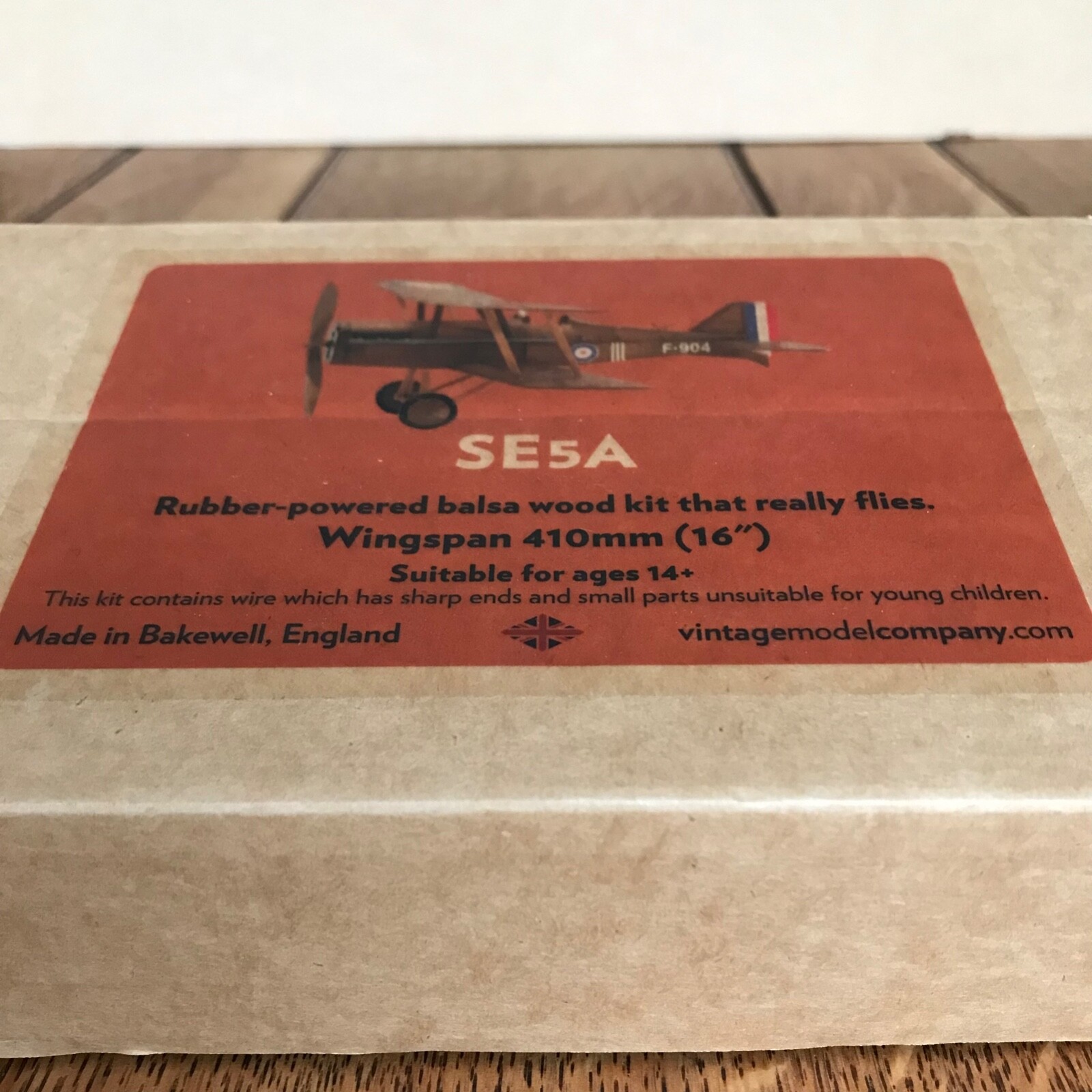 The Vintage Model Co - Royal Aircraft Factory SE5A - Flying Model Balsa ...