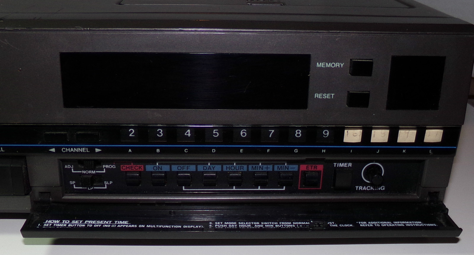 Classic Goldstar GHV-1221M VCR/VHS Player Video Cassette Recorder ...