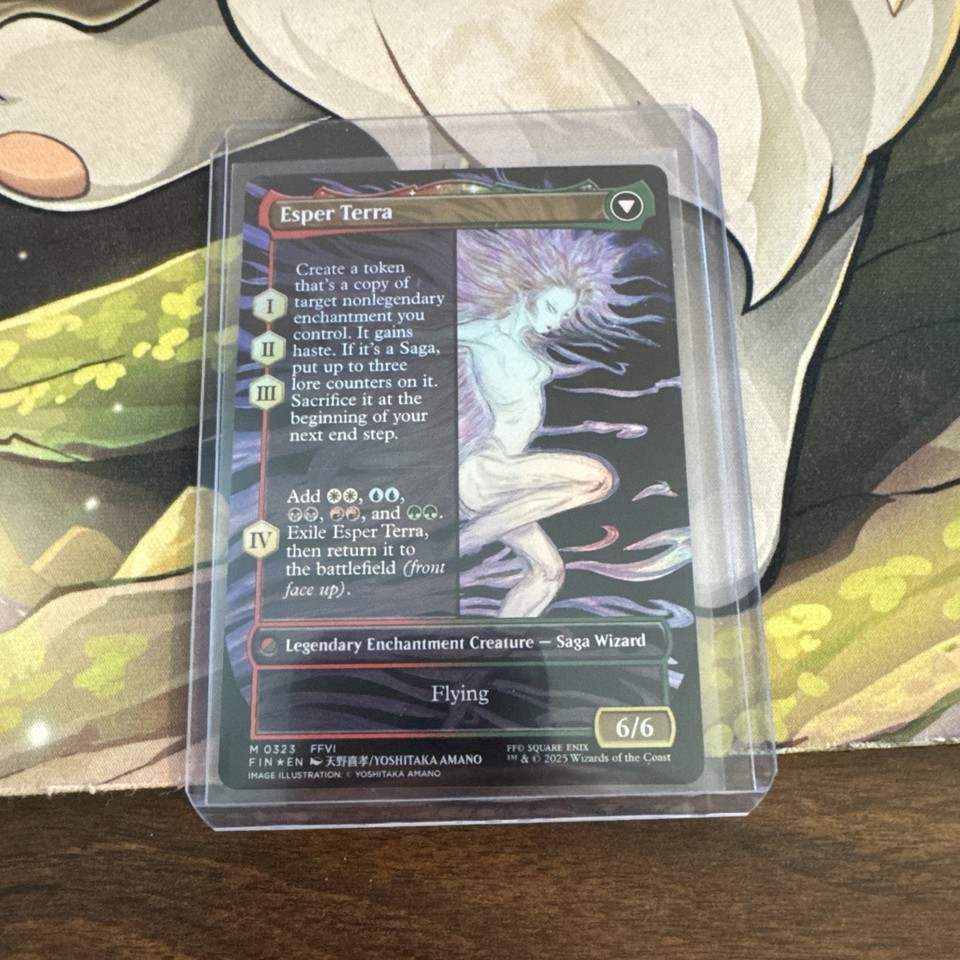 Terra, Magical Adept (Borderless) Final Fantasy Foil | eBay