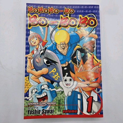BoBoBo-Bo Bo-BoBo Volume 1 Manga Yoshio Sawai Shonen Jump English 1st ...