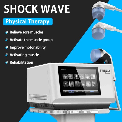 ESWT Focused Shockwave Therapy Machine Pain Relief ED Massage Cellulite ...