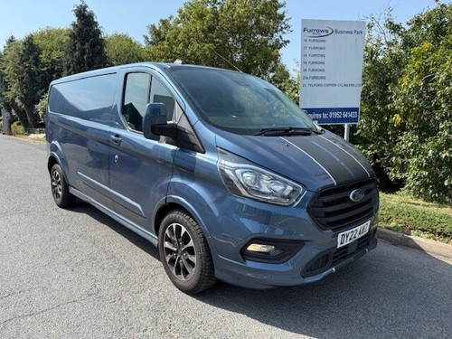 2022 Ford Transit Custom 2.0 EcoBlue 185ps 320 L2 H1 Low Roof Sport Van ...