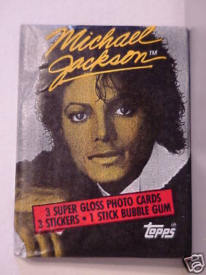 MICHAEL JACKSON TRADING CARDS 1ST SERIES RARE UNOPENED WAX PACKS | eBay