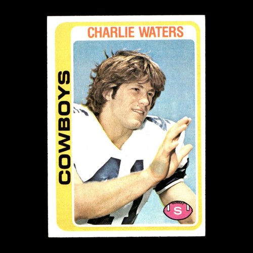 Charlie Waters 1978 Topps Dallas Cowboys #385 R309C 6 | eBay