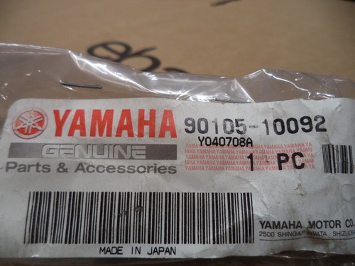 Yamaha OEM New bolt 90105-10092 #8721 | eBay