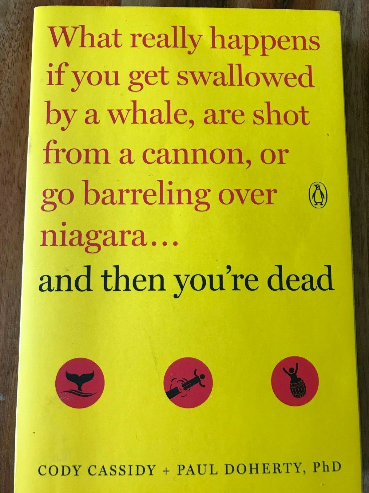 "What happens if ...and then you're dead". Cassidy + Doherty. New ...