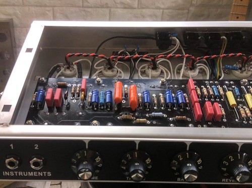 Handwired Blackface Princeton Reverb JUST Chassis, 6V6*2, 12AX7*3 ...