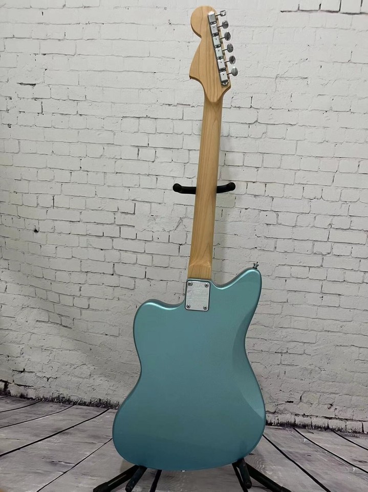 Factory customization electric guitar Jazzmaster Metal Blue color hot ...