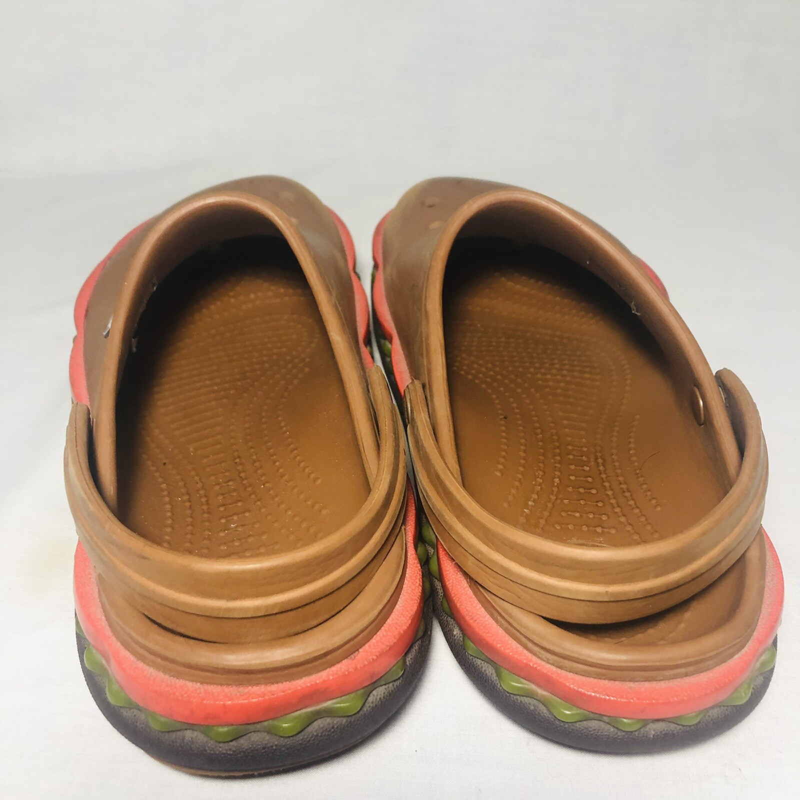 Crocs Hamburger Clog Rare Post Malone Sold out foodie… - Gem