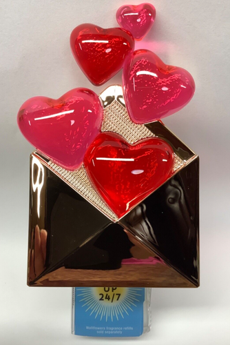 Bath & Body Works Love Letter Hearts Envelope Nightlight Plug Valentine ...