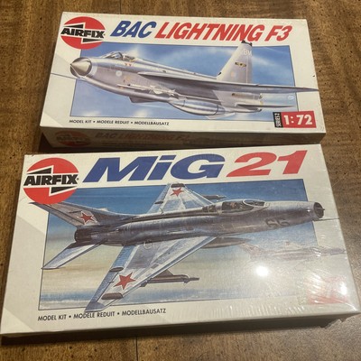 Airfix BAC Lightning F3 And Mig 21 FACTORY SEALED FS NICE BOX’s | eBay