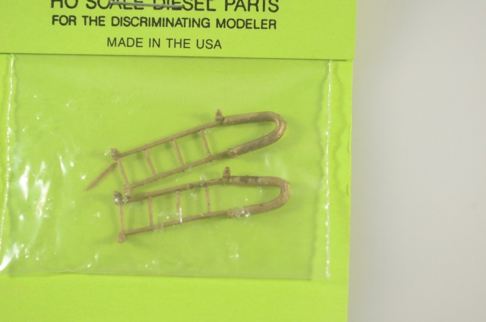 Yellowstone Custom Services HO Cast Brass Diesel Locomotive Ladders ...