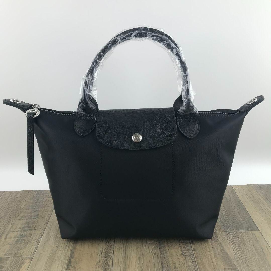 Longchamp Le Pliage Neo S Black Shoulder Tote Bag Unused | eBay