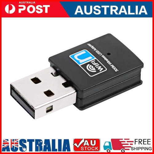 USB 2.0 WiFi Adapter 300Mbps 2.4GHz 802.11 n/g/b USB Wireless Network ...