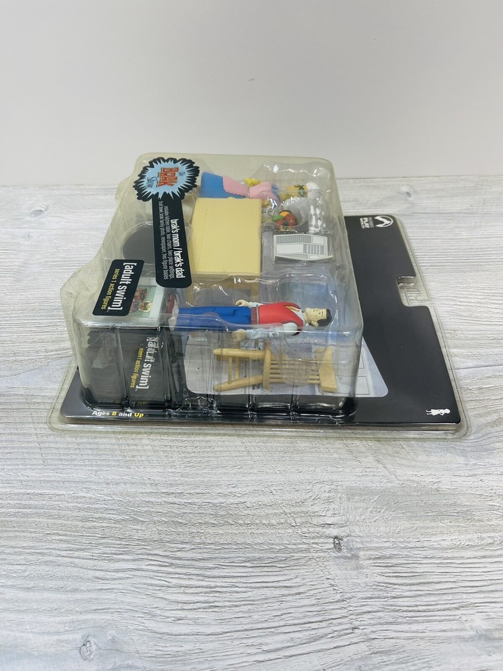 Palisades Adult Swim Action Figure BRAK SHOW Brak's MOM DAD Package ...