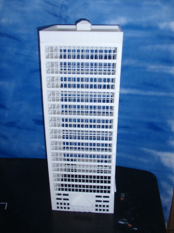 HO SCALE SKYSCRAPER HIGH RISE BUILDING Sky1H | eBay