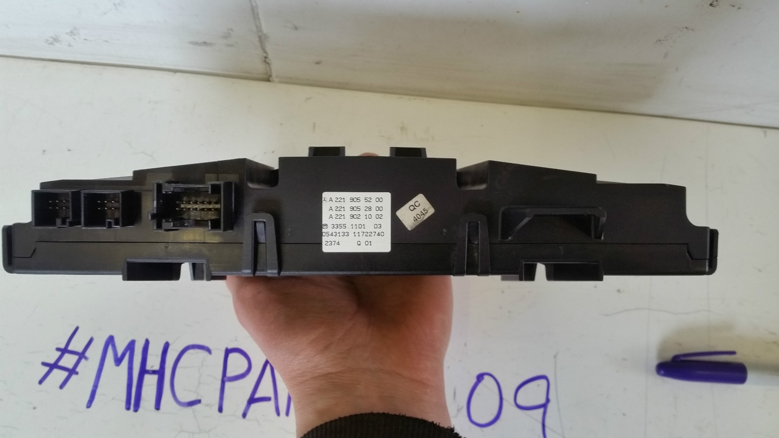 MERCEDES S CLASS W221 07-13 CLIMATE HEATER CONTROL PANEL A2219055200 | eBay