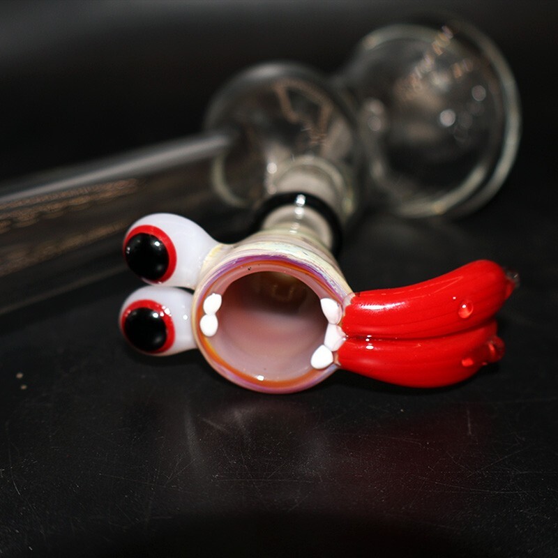 4PCS 14mm Male Bowl Thick Glass Bowl for Glass Bong Pipe Slide ...