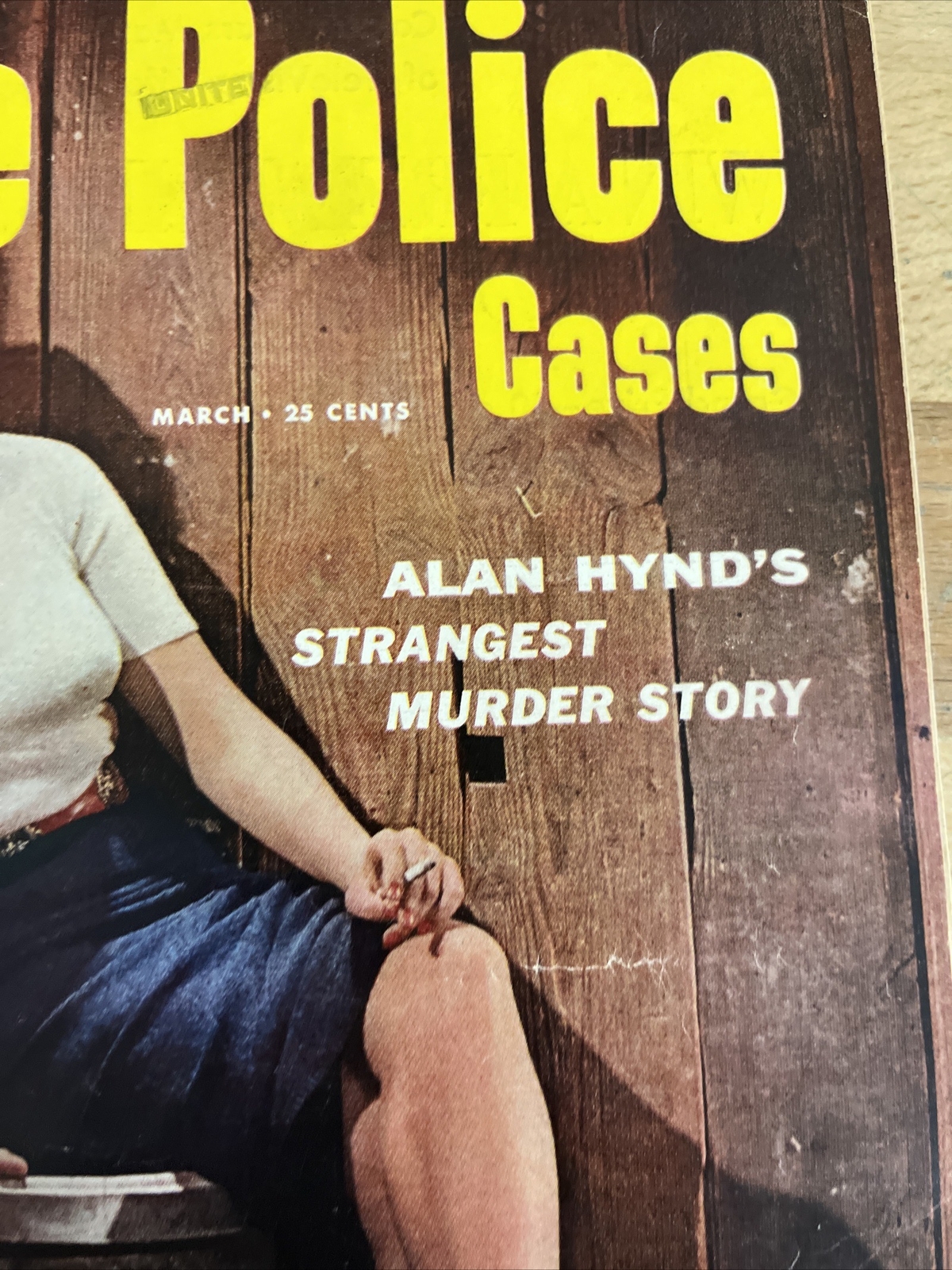 TRUE POLICE CASES MAGAZINE-MARCH/1954-STRANGLE AMBUSH- Strangest Murder ...