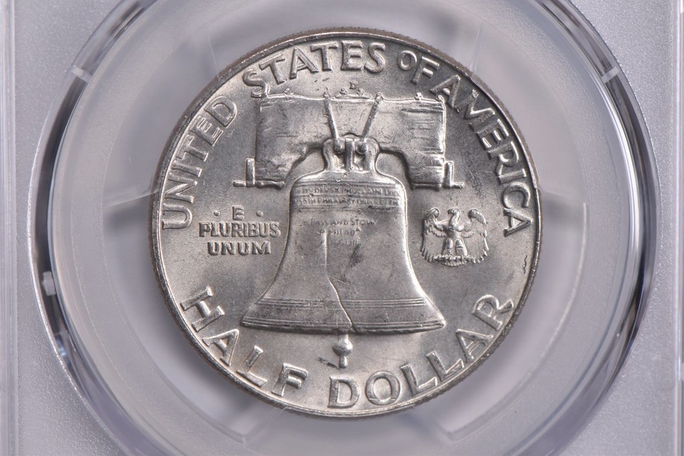MS64 FBL 1952-D Franklin Half Dollar PCGS Blue Label *8768 | eBay