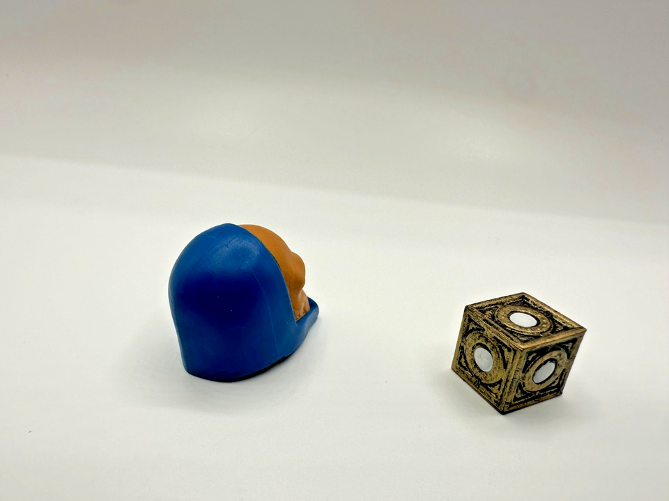 DC Multiverse Collect & Connect Lex Luthor Head + Cube CNC BAF Superman ...